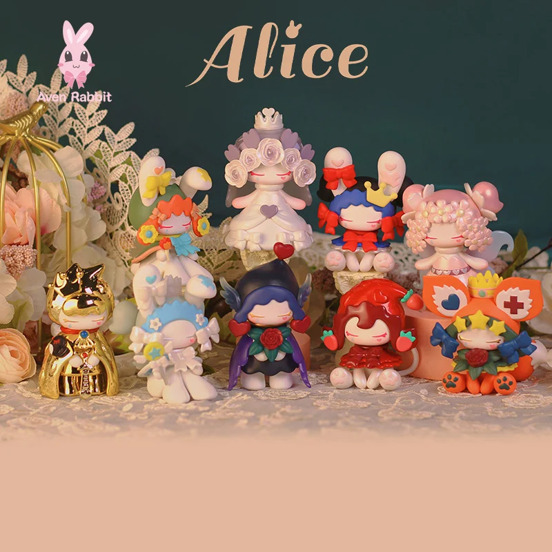 Alice Fairy Tale Blind Box Toys Figure Action Caja Sorpresa Mystery Box ...