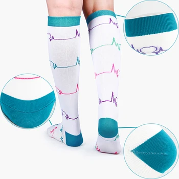 Unisex Elastic Outdoor Compression Magic Stockings Women Breathable ...
