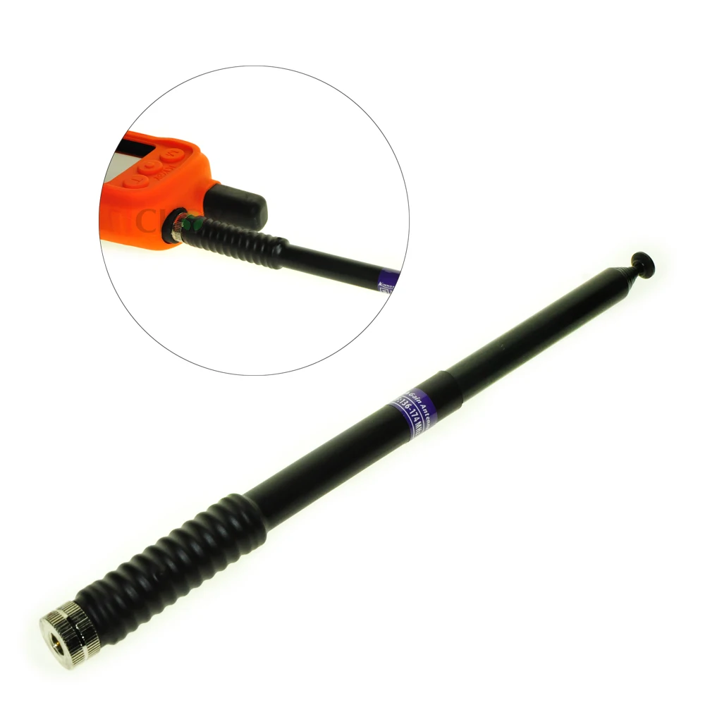 Argent-Antenne télescopique longue portée extensible pour Garmin, Alpha ...
