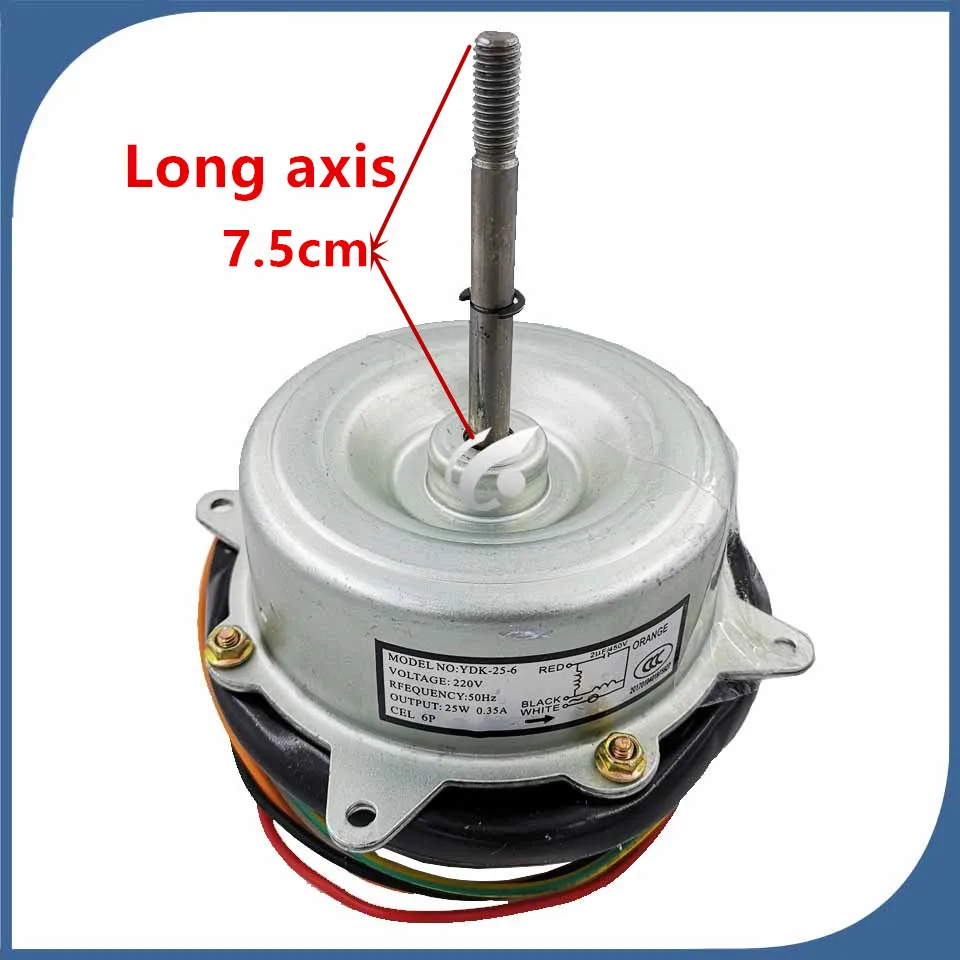 new good working for Air conditioner Fan motor YDK25-6 YDK-25-6 Reverse direction motor 25W good ...