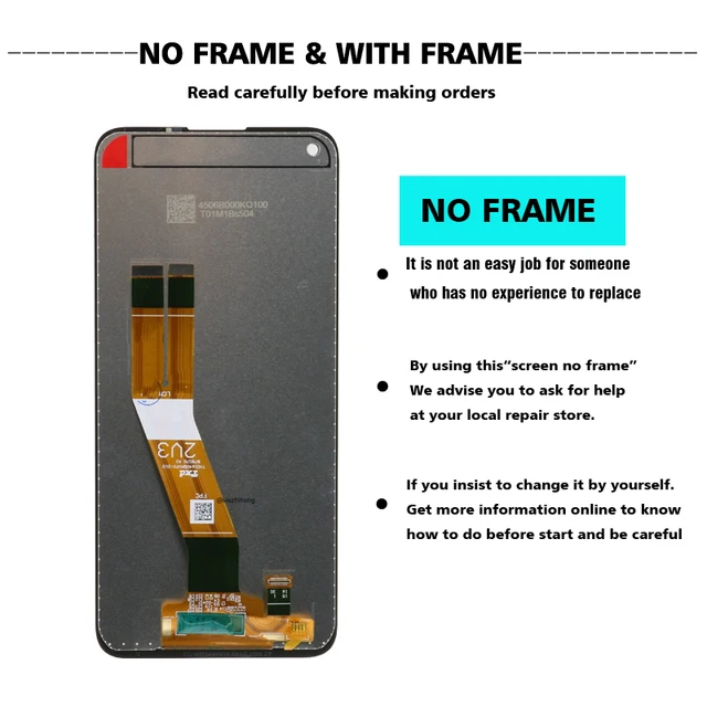 100% Original LCD For Samsung Galaxy A11 LCD Display Touch Screen ...