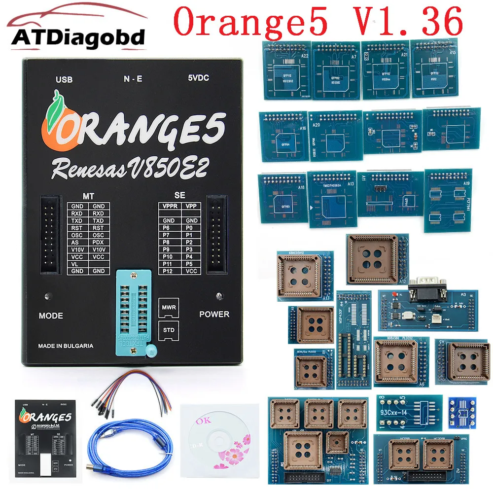 OEM orange5 programmer orange 5 programmer with full adapters ORANGE 5 Professional Programming ...