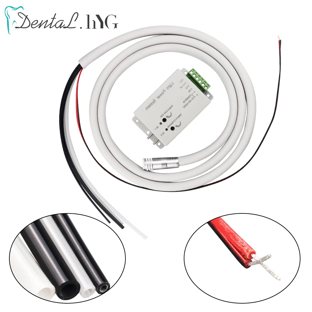 Dental 6 Holes Silicone Tubing for Connector Hose Tubing Cable with ...