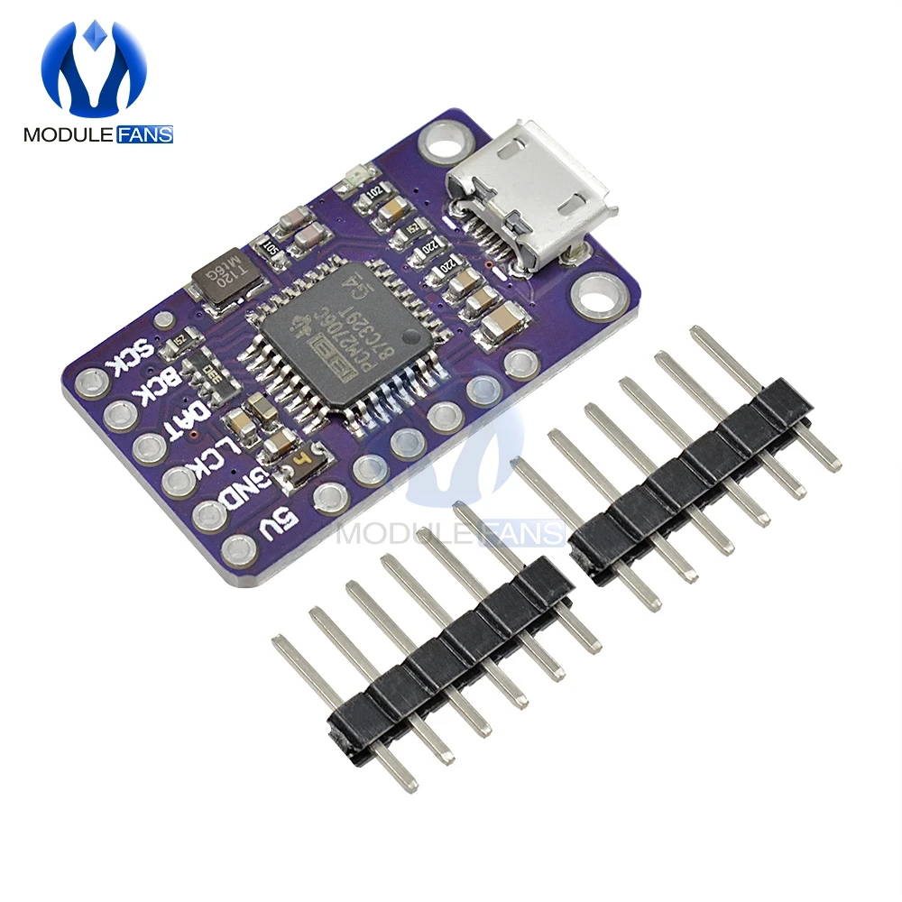 USB to I2S IIS Audio Power Amplifier AMP Board Module Support FOR ...