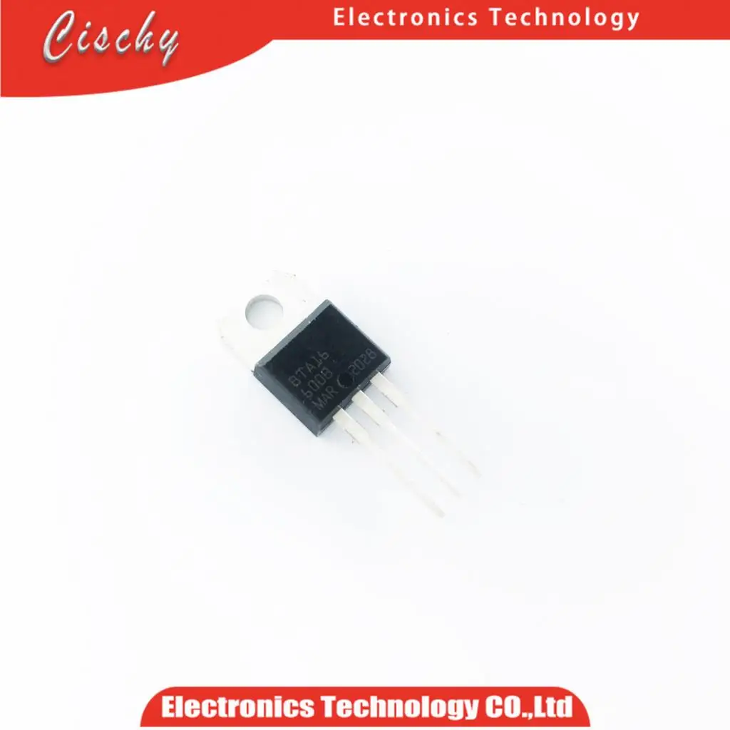 10pcs BTA16 600B BTA16 600 BTA16 16 Amp 600 Volts PARA 220 molewei ...