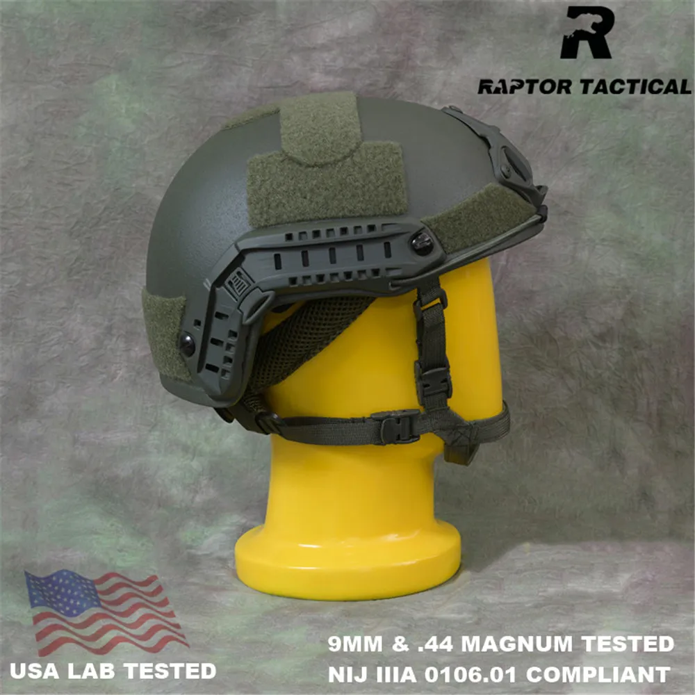 Raptor Ballistic ACH High Cut Tactical Helmet Bulletproof Body Armor ...