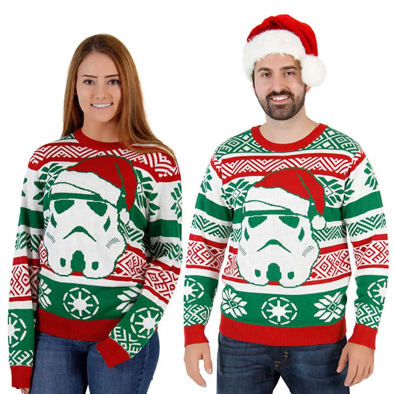 2020 amantes de natal hoodie topos o pescoço manga longa spoof ...