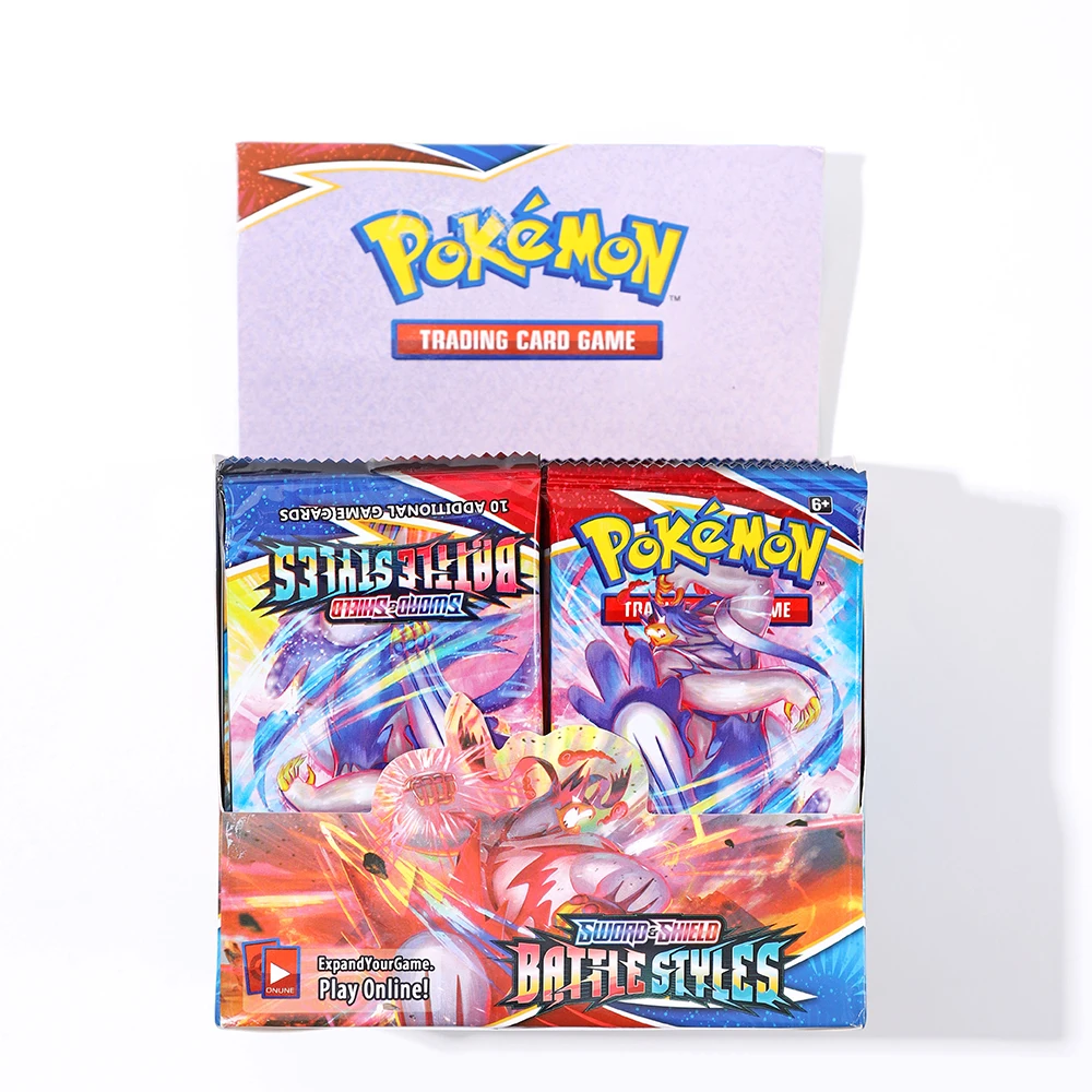 360pcs/box Pokemon Cards Newest Battlesword&shield Sun&moon English ...