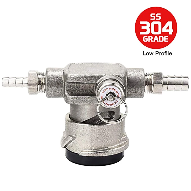 Low-Profile-S-System-Keg-Coupler-European-Sankey-Keg-S-Type-Couplers ...