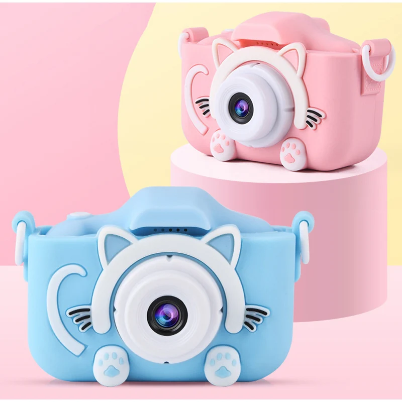 Appareil Photo Numérique Pour Enfants, Mini Jouet, Double Caméra Slr ...
