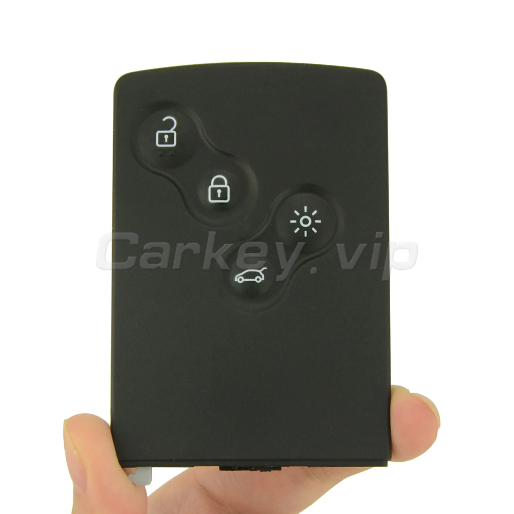 Remotekey Original Smart key card for Renault Koleos 433 mhz PCF7941 4 ...