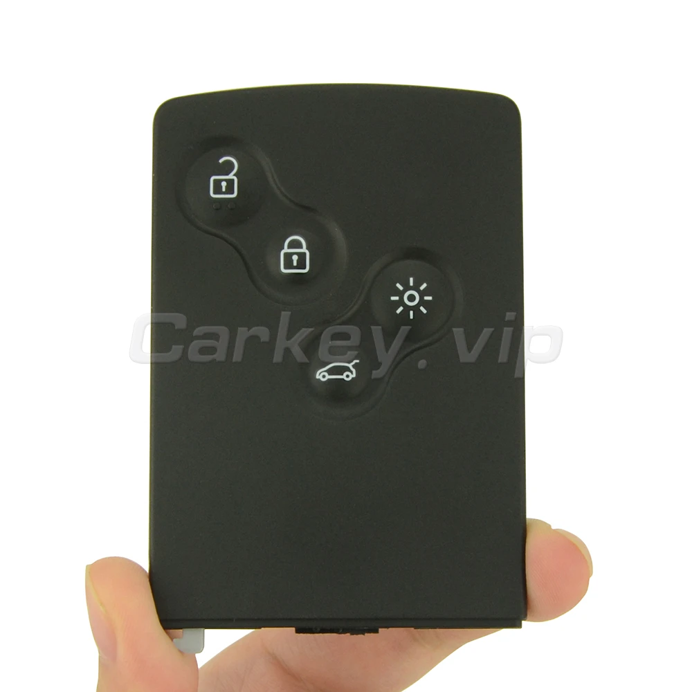 Remotekey Original Smart Key Card For Renault Koleos 433 Mhz Pcf7941 4 ...