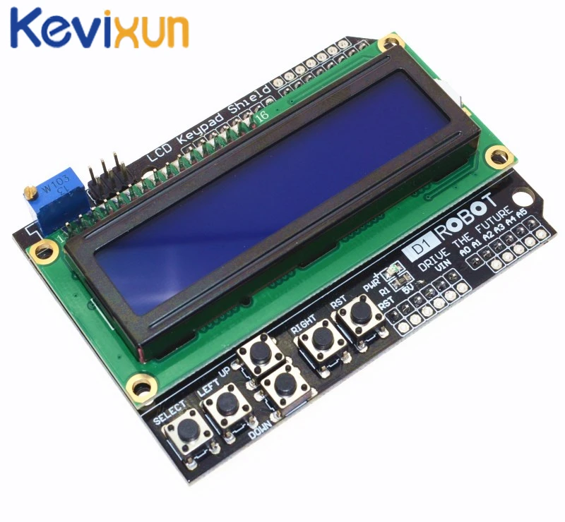 LCD Keypad Shield LCD1602 LCD 1602 Module Display blue screen For ...