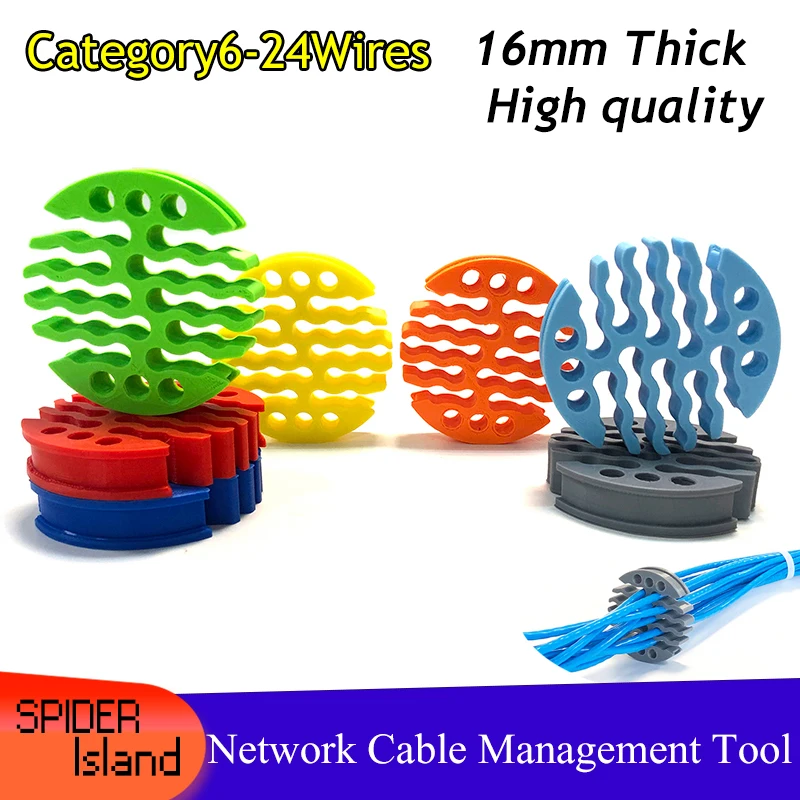 Thick-30holes-Computer-room-Cable-management-board-Cabinet-network ...