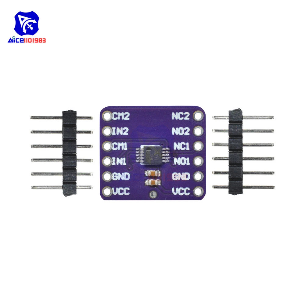 diymore TS5A23157 CJMCU 23157 Dual Channel 10Ω SPDT Analog Switch Module Development Board for ...
