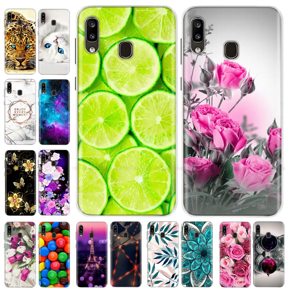For Samsung Galaxy A20e Case Cover Samsung A20 Case Silicone Fundas ...