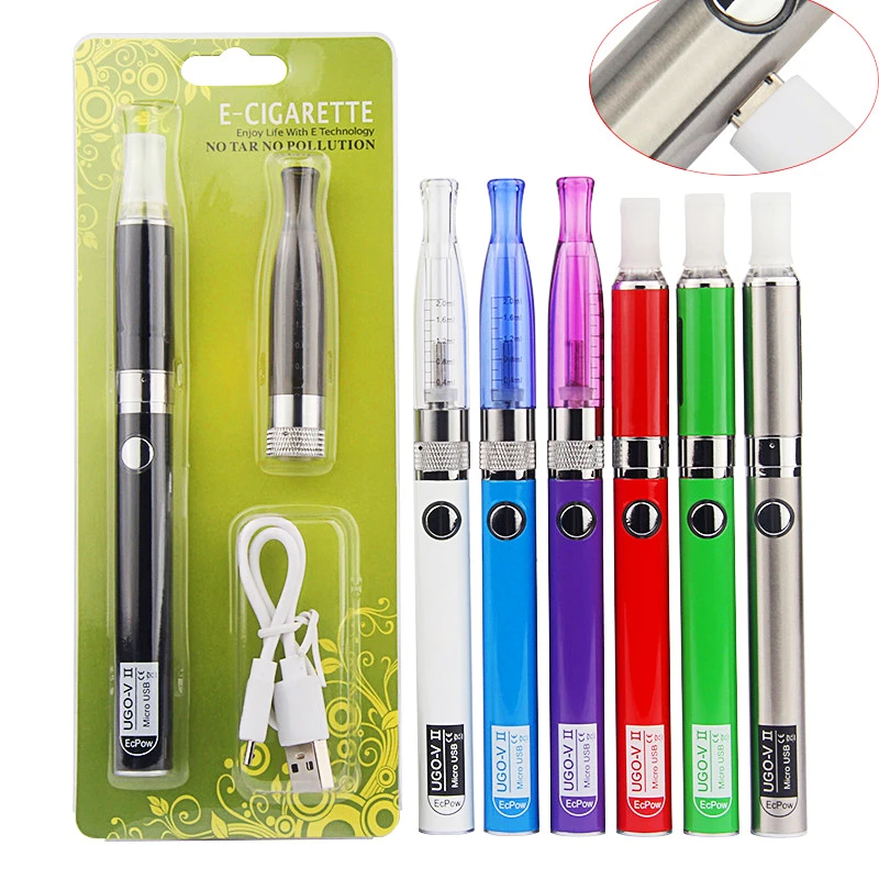 5 Sets Electronic Cigarette Blister Kit 1Pcs UGO-V2 II Battery Vape Pen ...