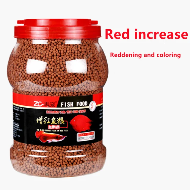 Red Parrot Fish Food