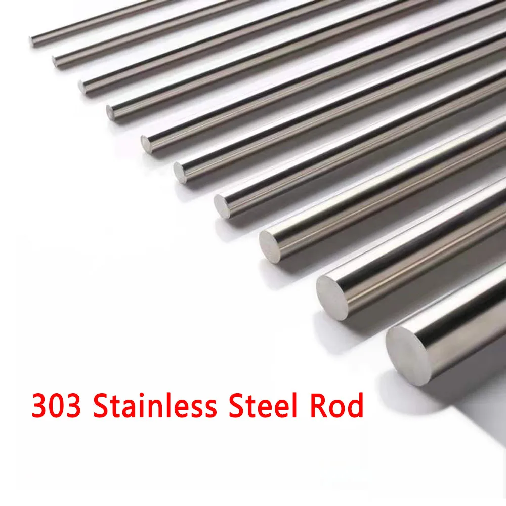 2 5pcs 303 Stainless Steel Rod 0.8mm1mm 1.5mm 1.8mm 1.9mm Linear Shaft Rods Metric Round Bar ...