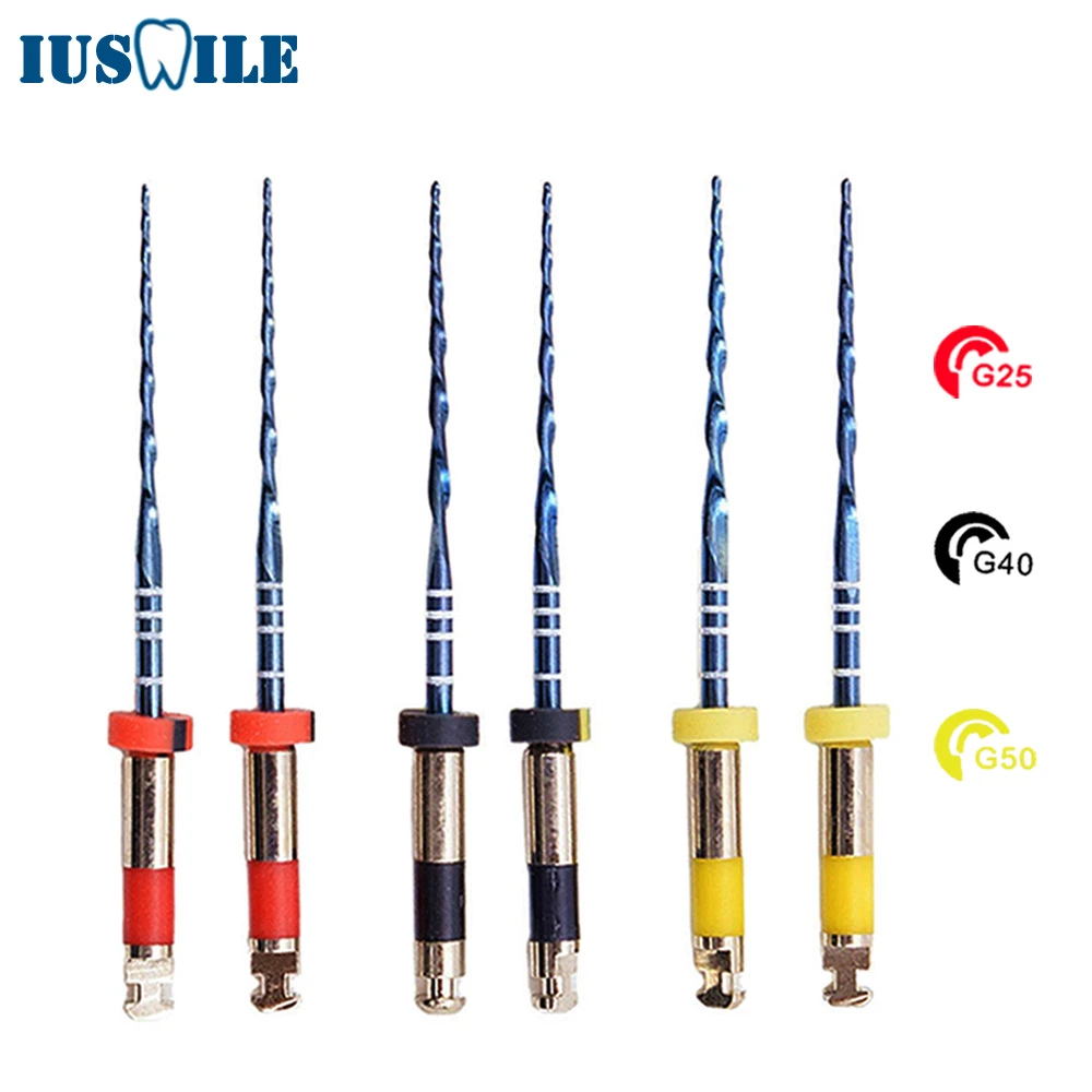 Reciprocate Dental Endo Flexible Rotary Root Canal Files Niti Blue ...