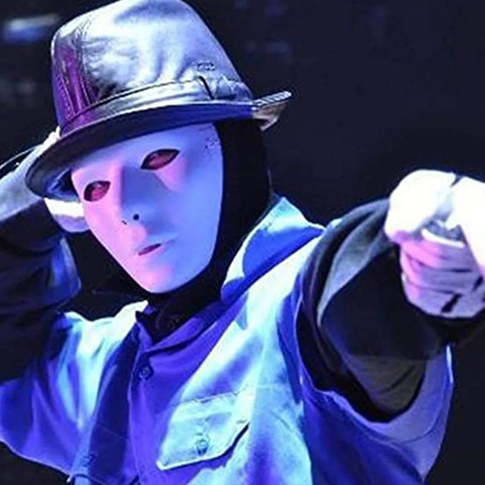 Dance Opera Full Face Black & White Cosplay Mask - AllCosplay.com