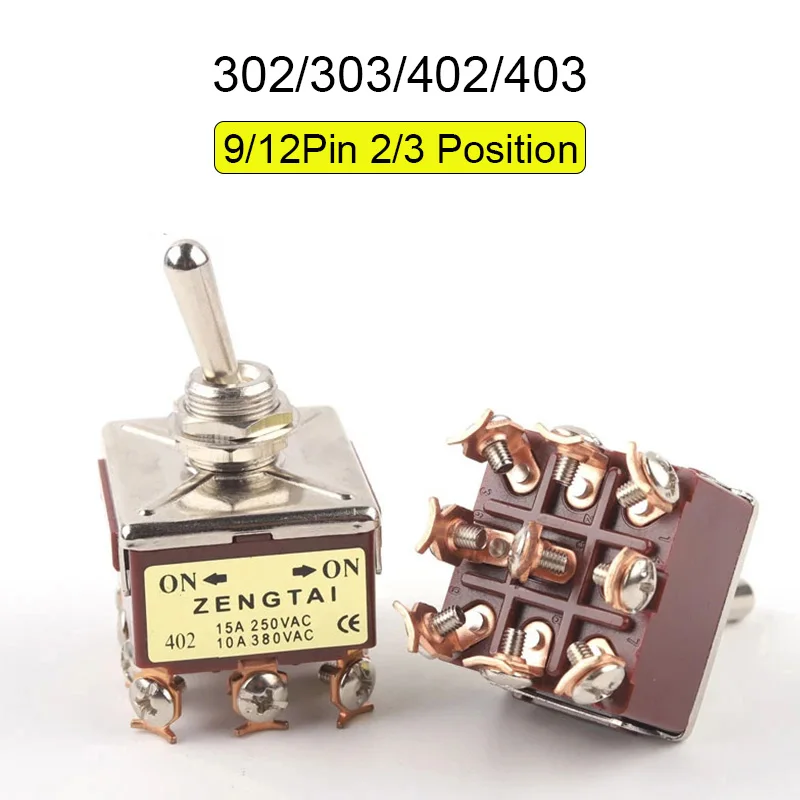 Toggle Switch 6 Terminals | Toggle Switch 2 Pin | Toggle Switch 9 Pin ...