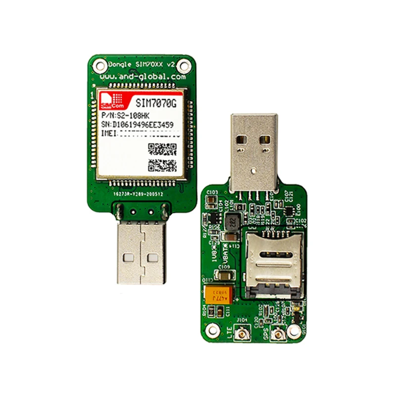 SIM7070G USB 동글 7070G LTE CA T.M(eMTC) 및 NB IoT 및 GSM 무선 테스트 보드, 신제품 및 ...