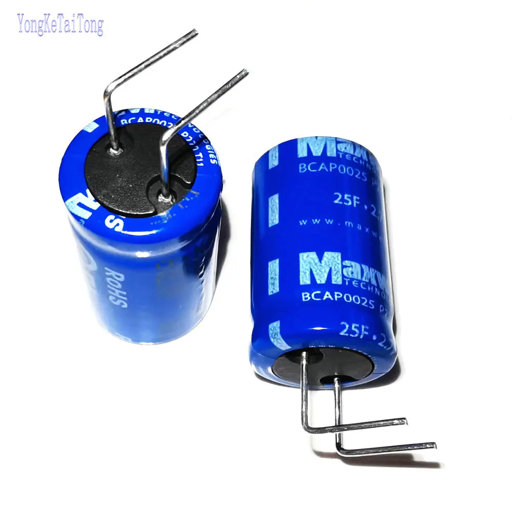 2/5/10PCS 2.7V New Original USA MAXWELL 2.7V25F BCAP0025 P270 2.7 V25F ...