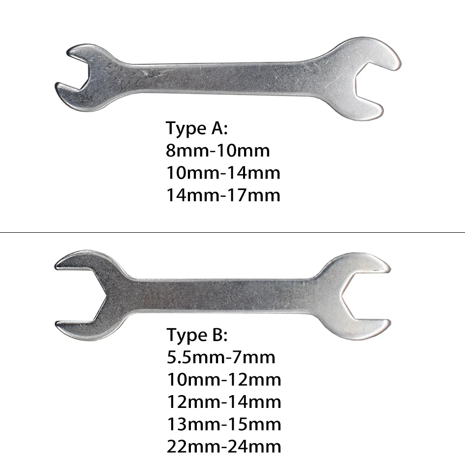 Spanner Screw Head Types