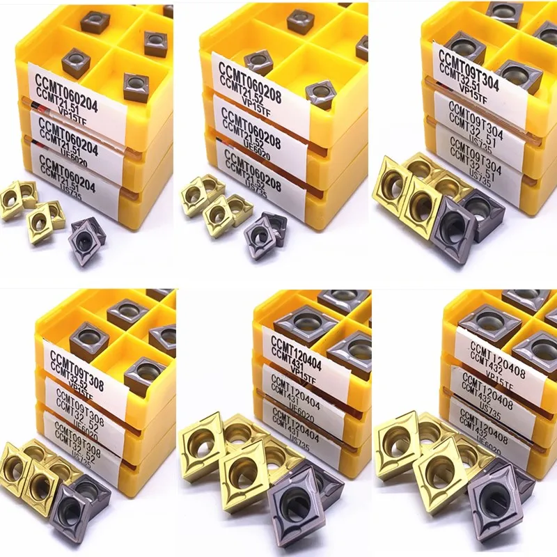 Carbide-insert-CCMT060204-CCMT060208-CCMT09T304-CCMT09T308-CCMT120404 ...