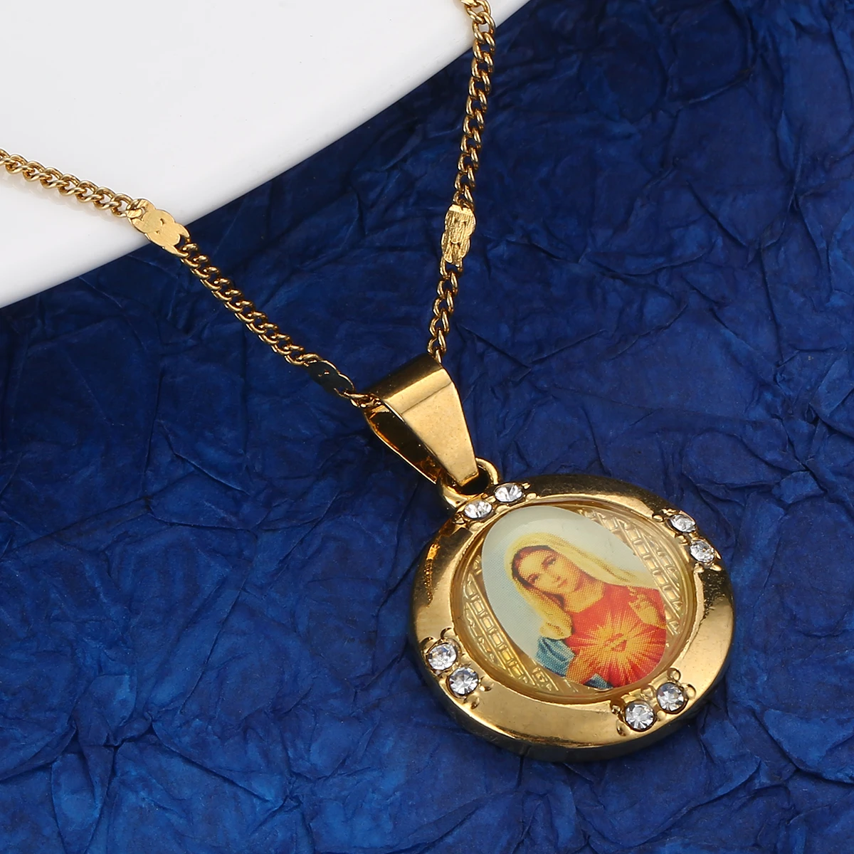 Catholic Virgin Mary Pendant | Mother Virgin Mary Pendant | Blessed ...