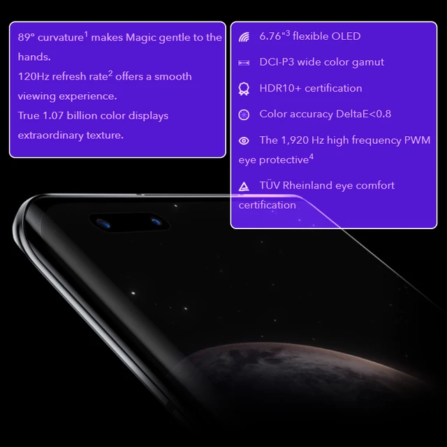 DHL Free Ship HONOR Magic 3 Pro+ 5G MobilePhone 6.76” OLED Snapdragon 888Plus Octa Core 66W ...