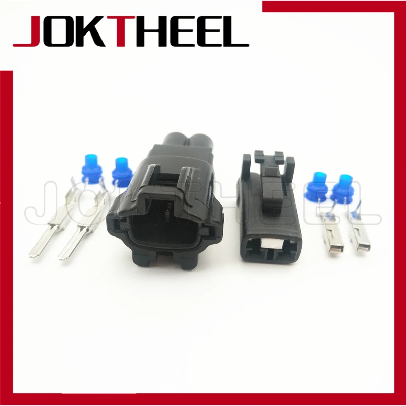 1/5/10/20 set KET 2 pin male female electric wire connector ABS sensor plug for KIA Hyundai ...