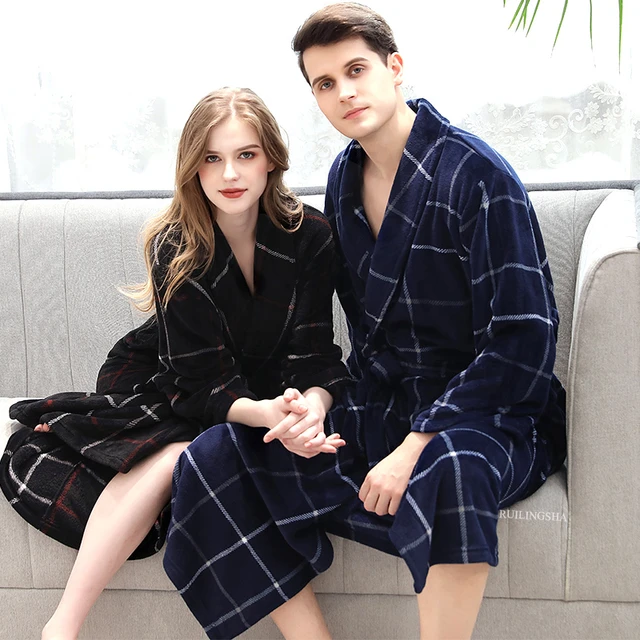 Plaid Robes For Women