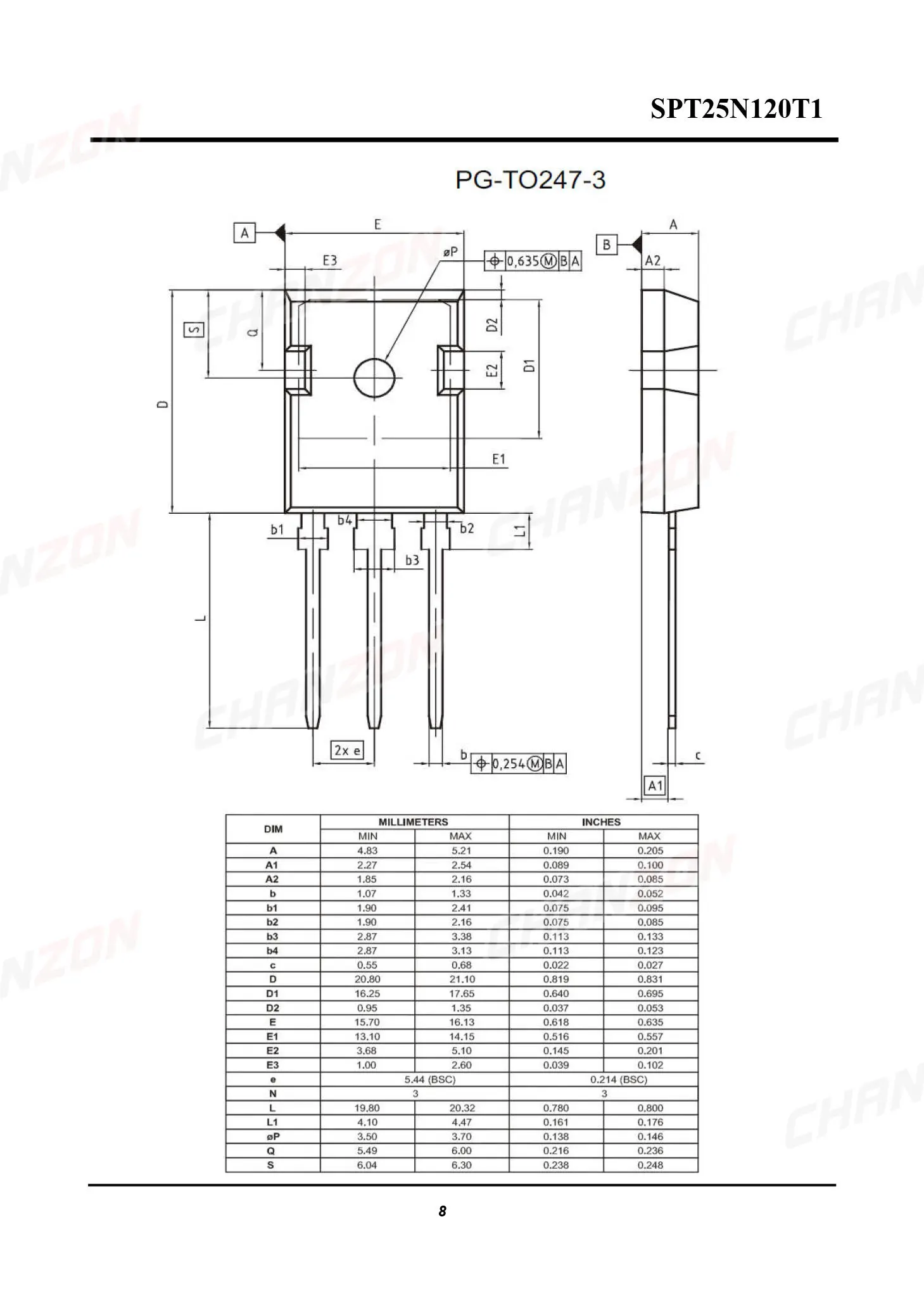FGA25N120ANTD 1200V NPT Trench IGBT Pinout, Equivalent, 52% OFF