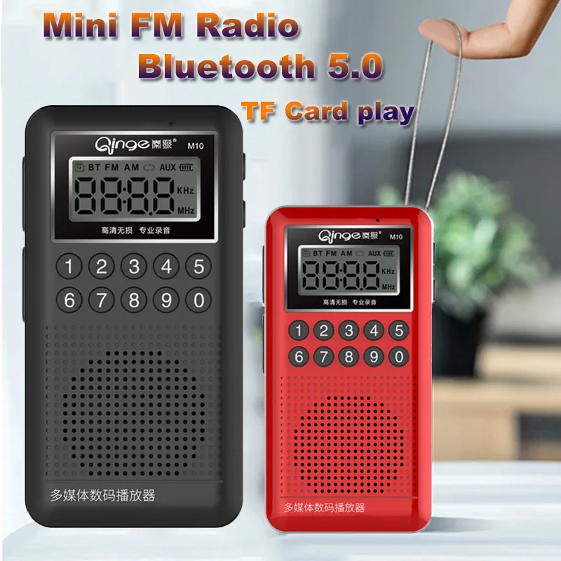 Mini Portable Radio usb, Pocket Digital Save, Auto Card Rechargeable Sd ...