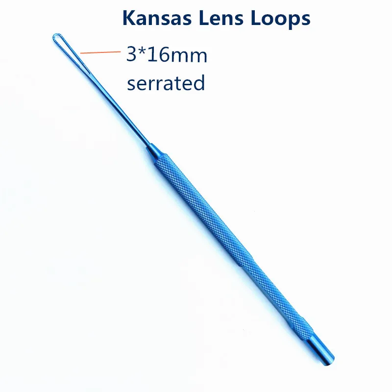 Kansas-Lens-Loop-Oftalmik-Alat-3-16Mm-Titanium-Oftalmik-Mata-Lensa-Loop ...