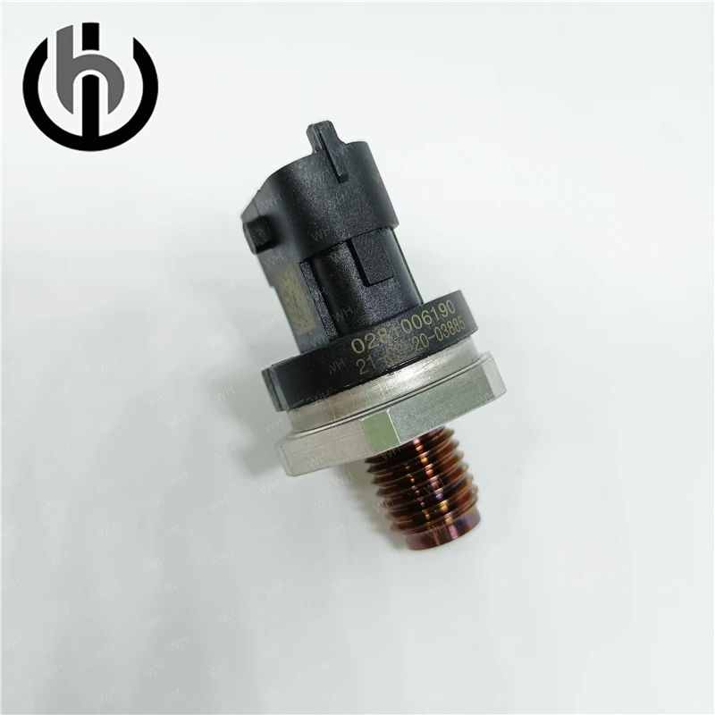 0281006190 8200576683 CR Fuel Rail Pressure Sensor For RENAULT Megane ...
