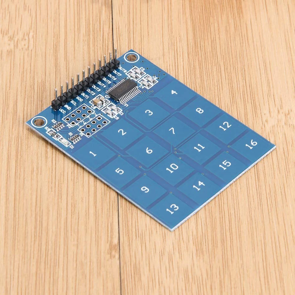 16 Key Way Channel TTP229 Capactive Touch Switch Digital Sensor IC ...