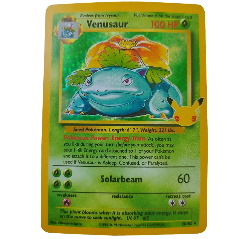 Shiny Venusaur Card