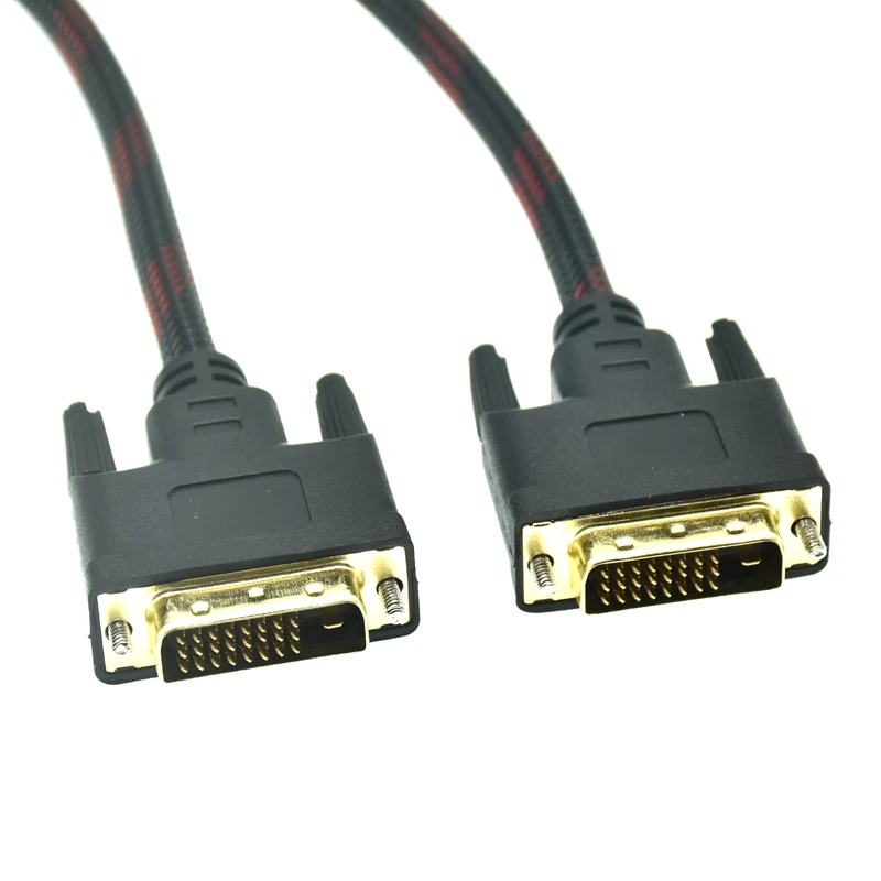 Cable-DVI-a-DVI-de-1080P-adaptador-de-Cable-de-v-deo-de-alta-velocidad ...