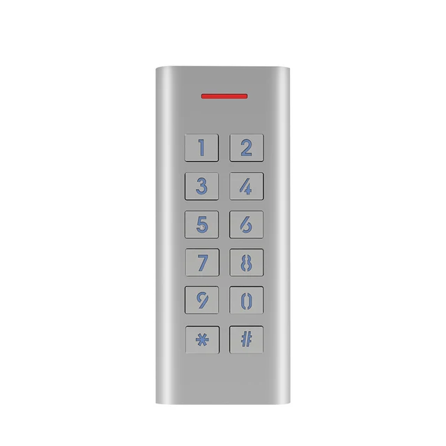 IP66 Waterproof Standalone Access Control Keypad Zinc Alloy case Security Entry Door Reader ...