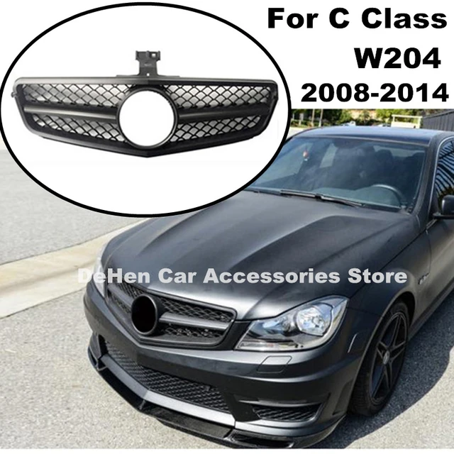 Mercedes Benz W204 Installed AMG Style Front Grill, 49% OFF
