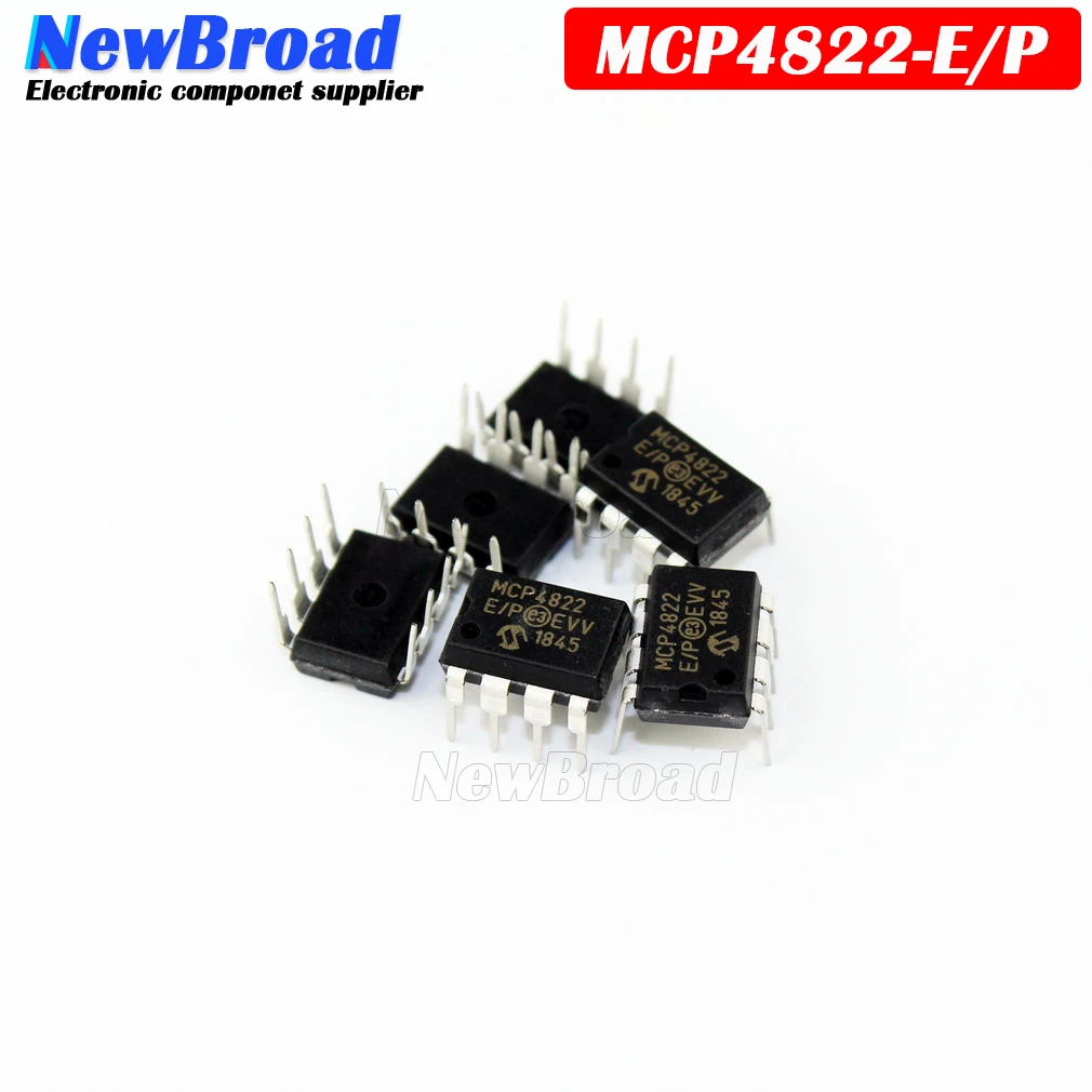 1pcs MCP4822-E/P DIP-8 MCP4822 DIP8 MCP4822E DIP