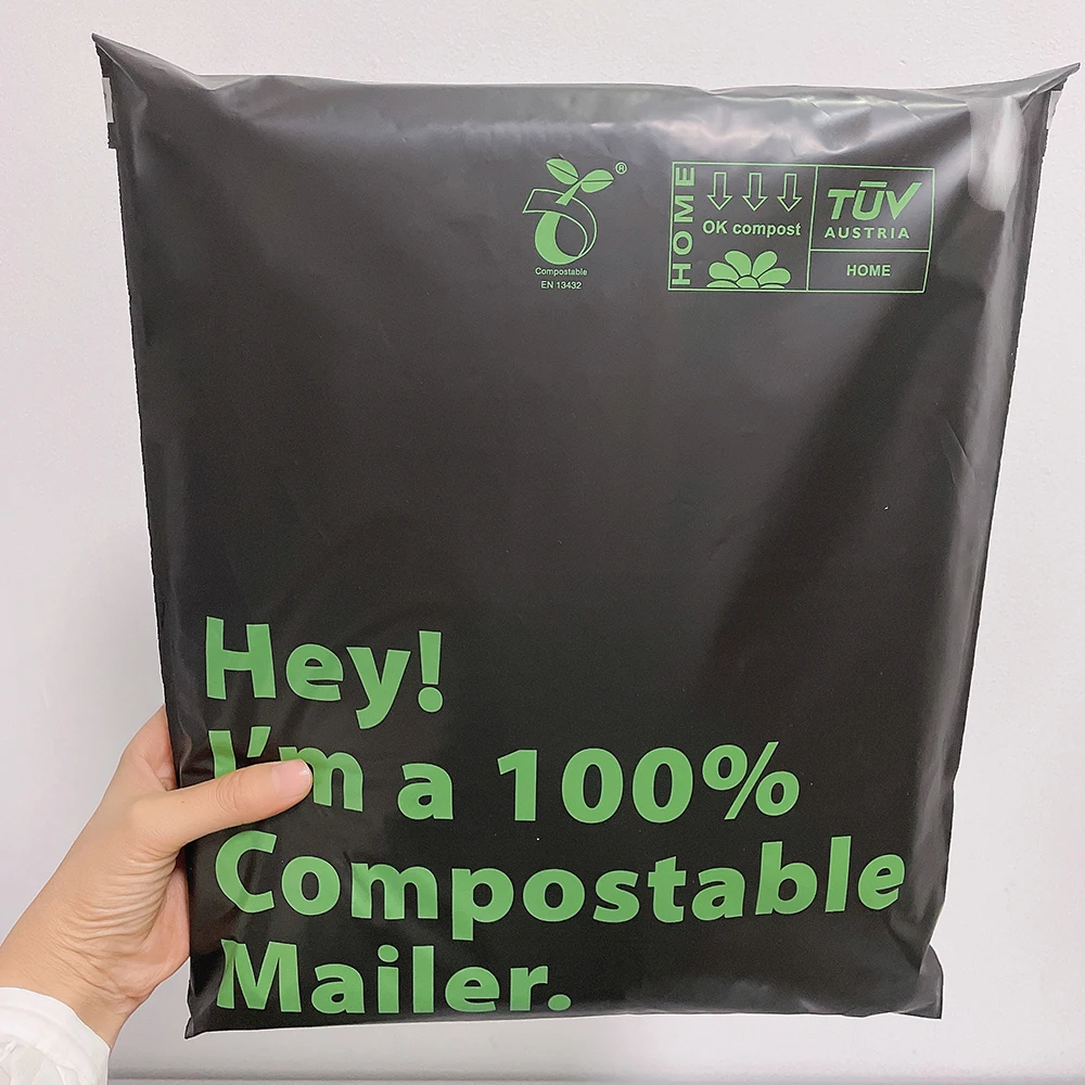 10pcs Biodegradable Polythene Plastic Mailer Postage Envlope Mailing ...