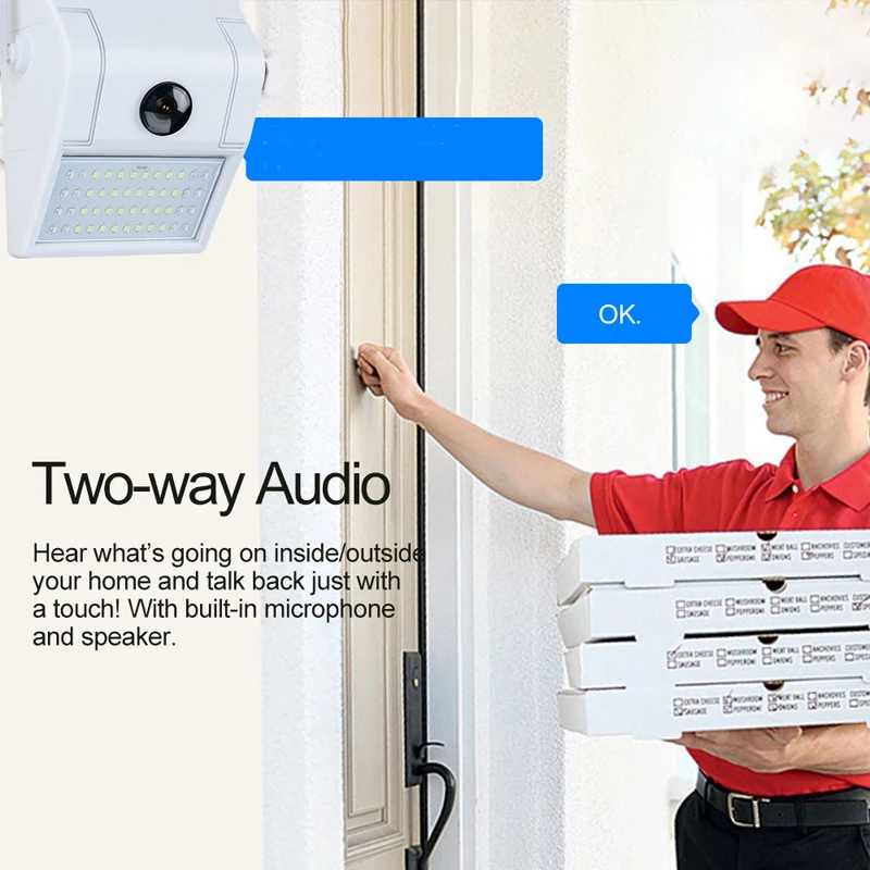 1080P Security Outdoor Camera Hidden WiFi IP Camera CCTV Wireless ...