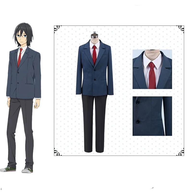 Anime Hori San To Miyamura-kun Horimiya Miyamura Izumi Cosplay Costume ...