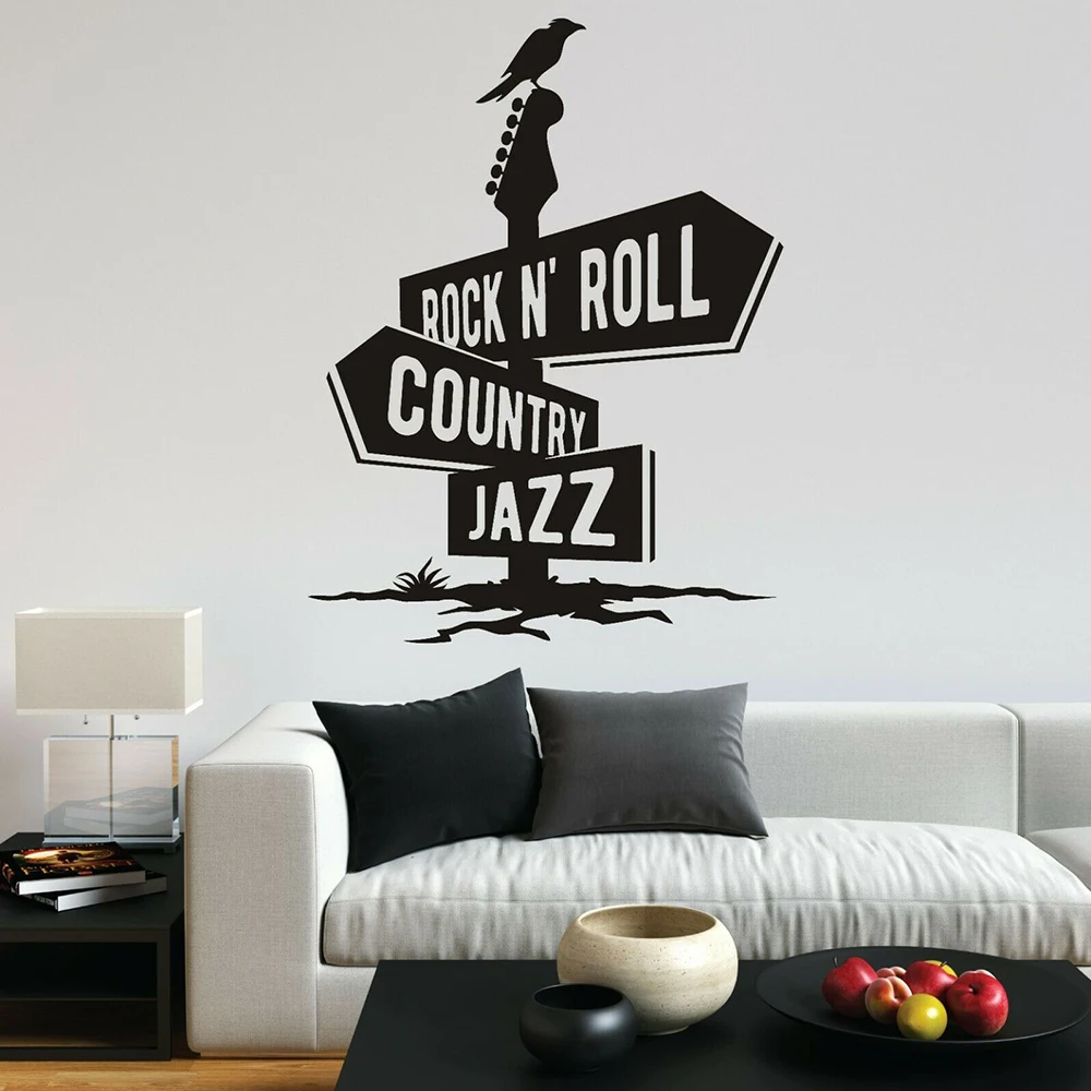 Country Song Wall Decals