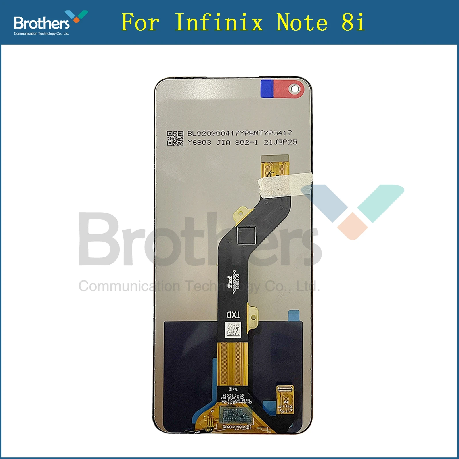 X683-LCD-For-Infinix-Hot-10-Note-8i-Display-Touch-Screen-Digitizer ...