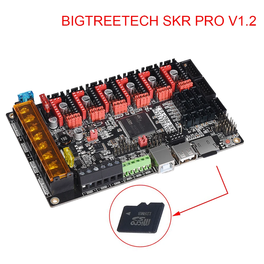 BIGTREETECH SKR PRO V1.2 제어 보드 32Bit VS MKS GEN L SKR V1.4/2 + TMC2209 ...